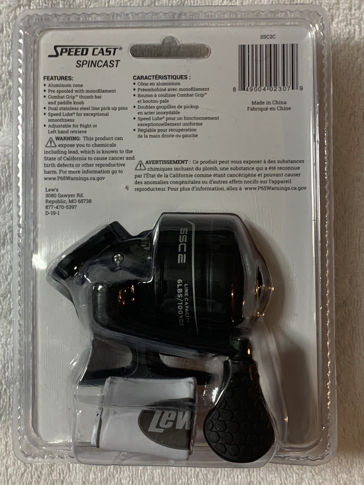 Lews SSC2C Speed Cast Mini Spincast Reel 4.4 1 for sale online | eBay