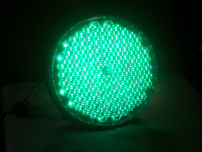 NOS 12" Green Traffic Light LED Lens | eBay