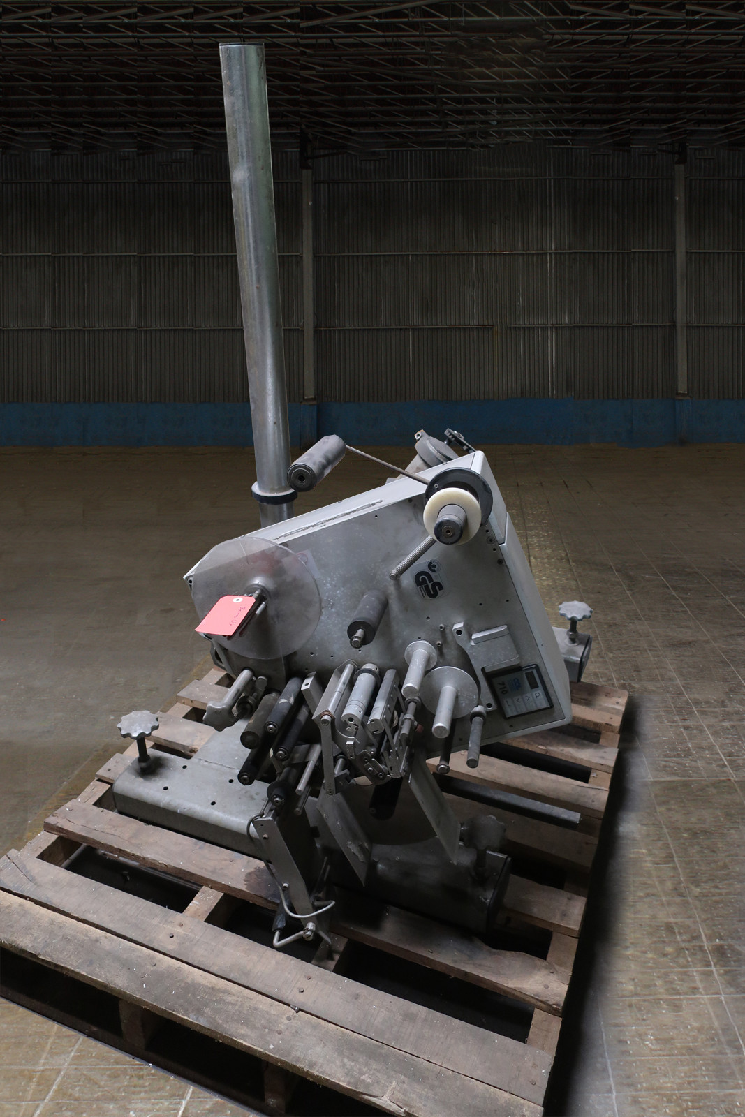 Labeling machine ALX710R, ICG Machine Center Europe, "AS-IS"-For Parts ...