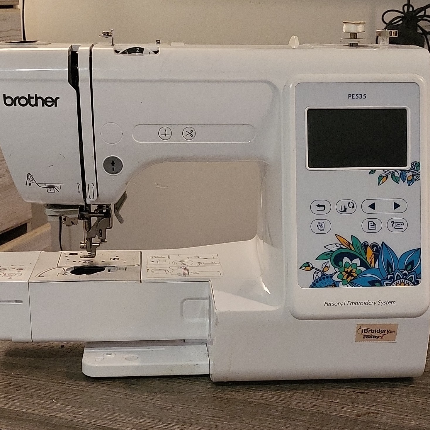 Brother PE535 Embroidery Only Computerized Household Embroidery Machine ...