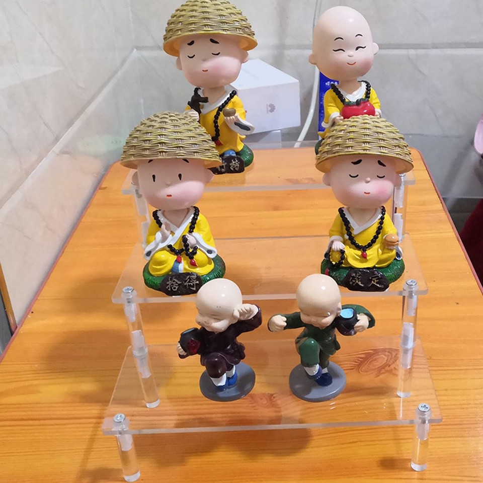 3 Count Retail Display Rack Model Shelf Desktop Storage Racks Stand ...