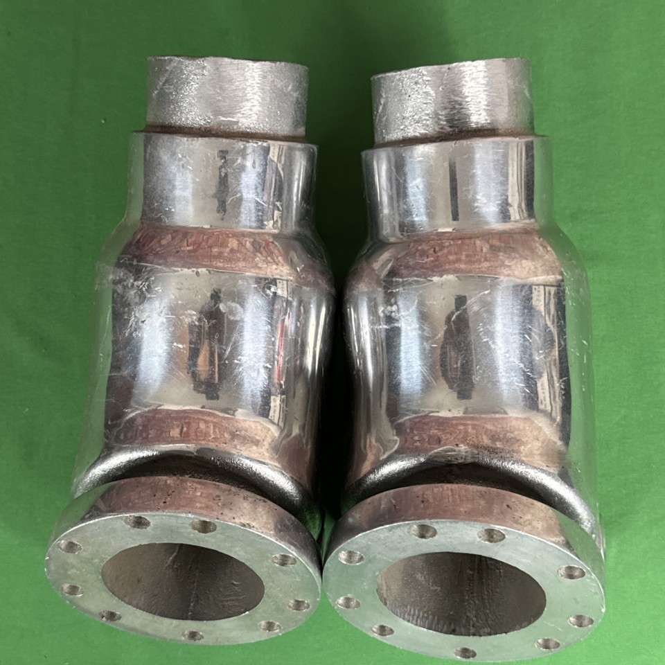 lot of 2 Jet Boat log style manifold exhaust riser elbows 4 in ...