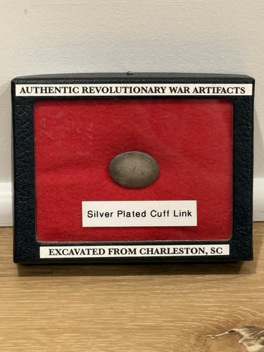 Revolutionary War Colonial Era Silver Cuff link Dug Charleston, SC | eBay