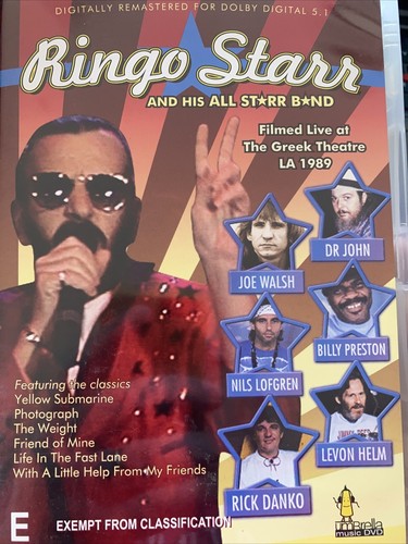 Ringo Starr & His All Starr Band - Live DVD ABX extended length ...