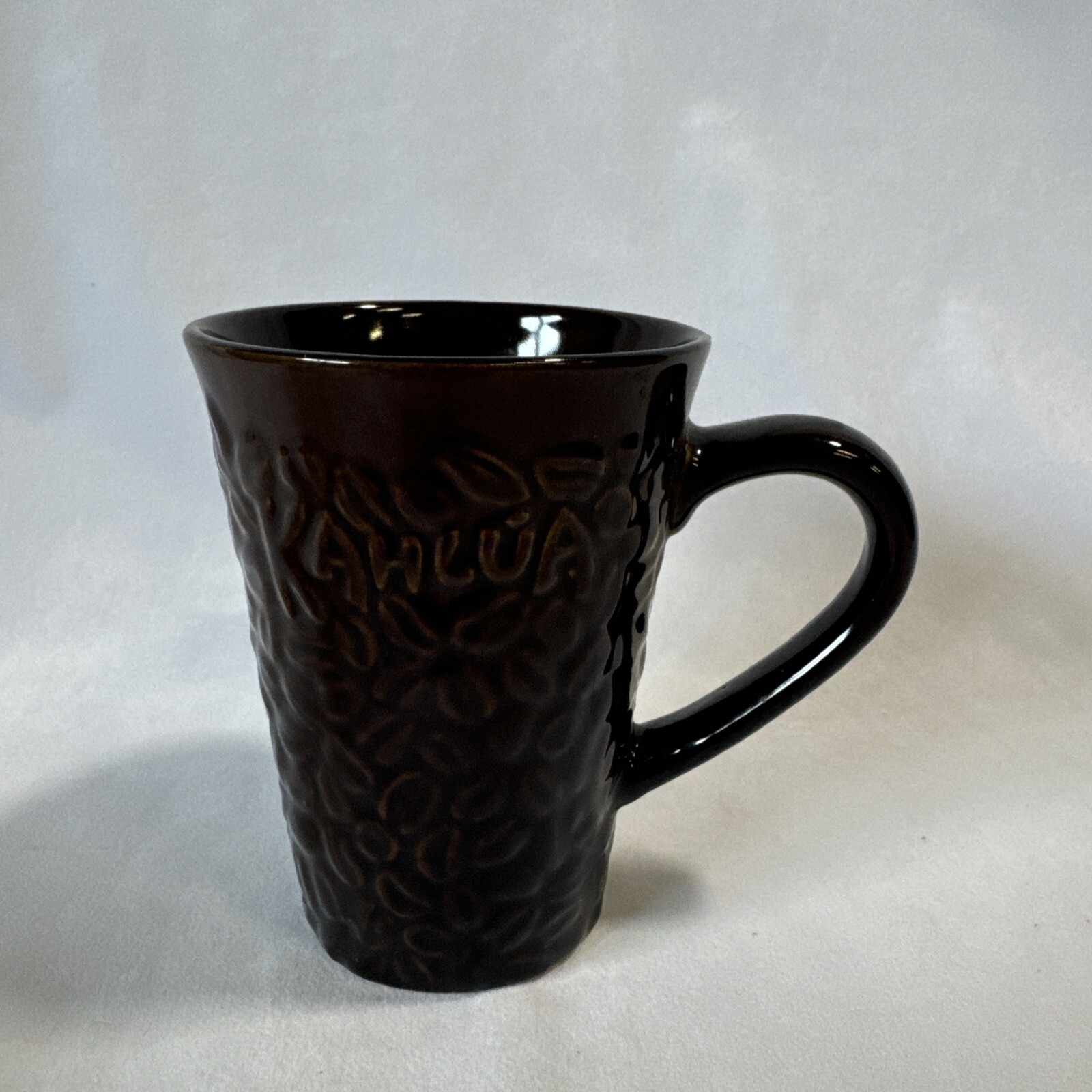 Kahlua Coffee Mug Brown Coffee Beans Tall Ceramic Coffee Cup | eBay