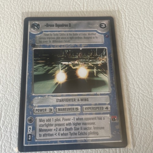 Star Wars CCG Death Star II 2: Green Squadron 3 SWCCG | eBay