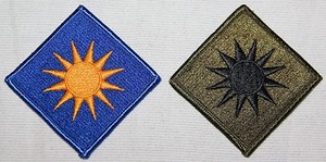 ORIGINAL U.S. ARMY 40TH INFANTRY DIVISION PATCHES, FULL COLOR & SUBDUED ...