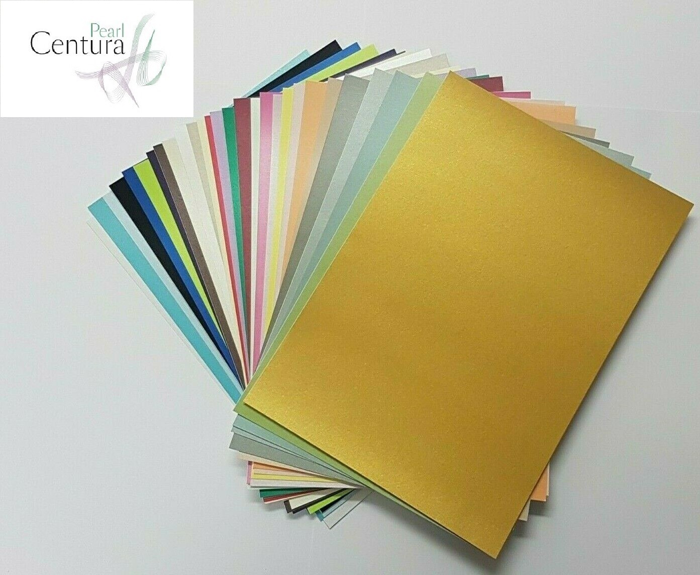 A4 Centura Pearl Pearlescent Card, 310gsm, Single Sided. 28 Colours ...