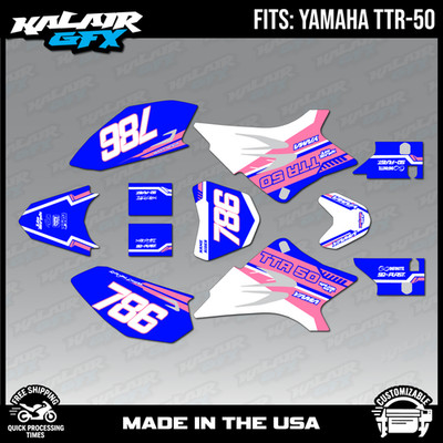 Graphics Kit for Yamaha TTR50 (2006-2023) TT-R50E TTR50 Viper Series ...