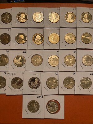 2000 - 2025 S Proof Sacagawea Native American Dollar Set-GEM PROOF 26 ...