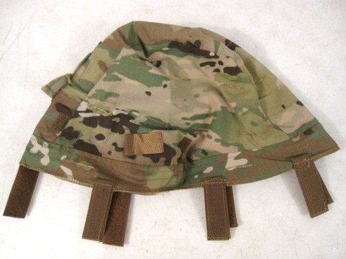 US Army OCP Scorpion Camouflage ACH or MICH Helmet Cover - Large/X ...