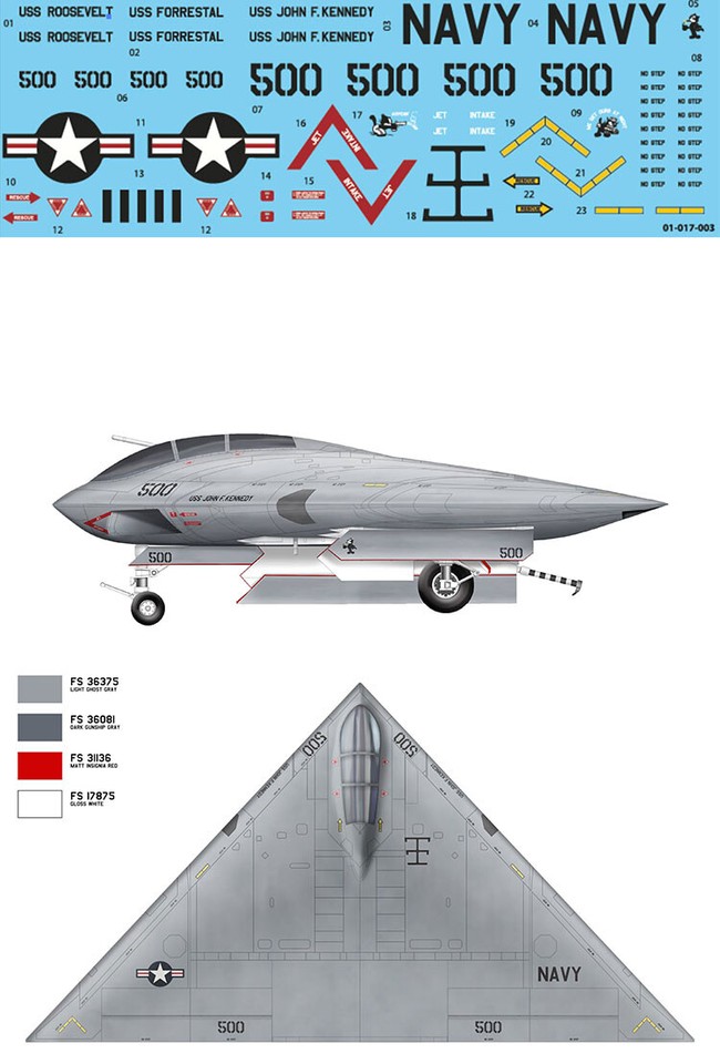 Collect Model 48001 1/48 US McDonnell Douglas A-12 Avenger II Aircraft ...