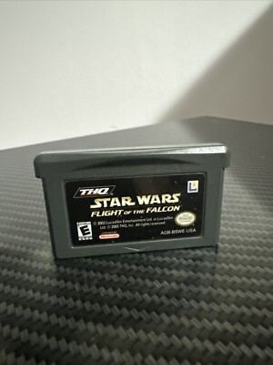 Star Wars: Flight of the Falcon (Nintendo Game Boy Advance) GBA Cart ...