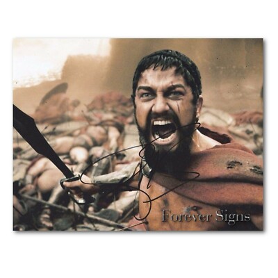 Photo Gerard Butler - 300 Autograph Signed 8 x 10 REPRINT | eBay