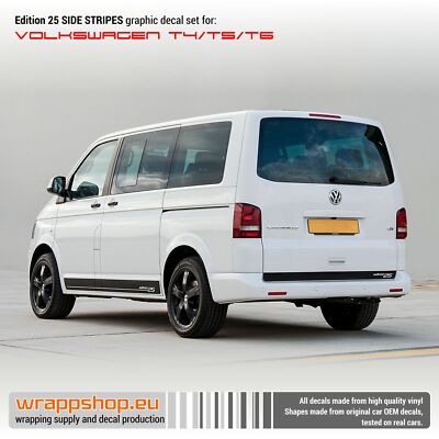 Side stripes for Volkswagen Multivan T4/T5/T6 EDITION 25 | eBay Australia