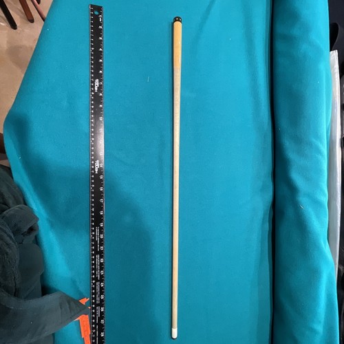pool cue shaft 5/16x14 20 Yrs Old. 13mm @tip 21mm @ Joint Low Dif ...
