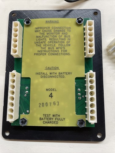 DORAN SCHOOL BUS INCANDESCENT LIGHT MONITOR MODEL 4 | eBay