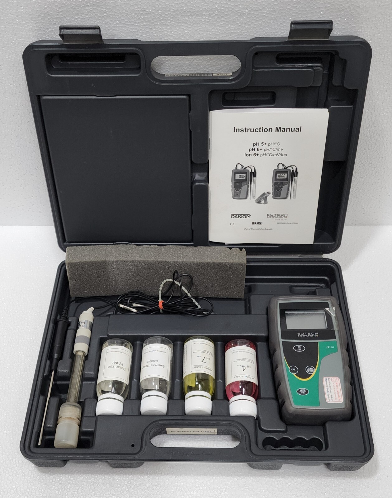 EUTECH ECPH602PLUSK pH6+ ECOSCAN SERIES HANDHELD pH METER 01X245026 | eBay