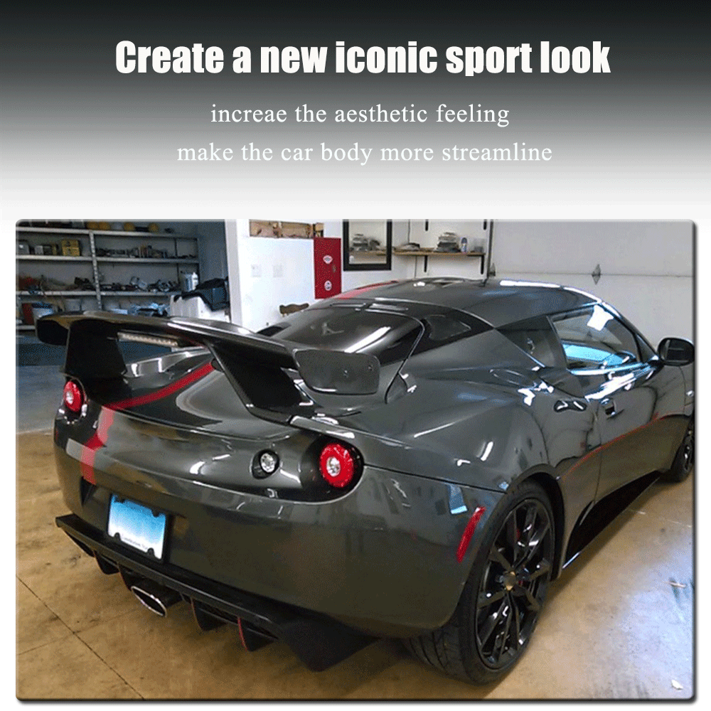 For Lotus Evora S 400 410 GT430 Sport 10-15 Carbon Fiber Rear Trunk ...