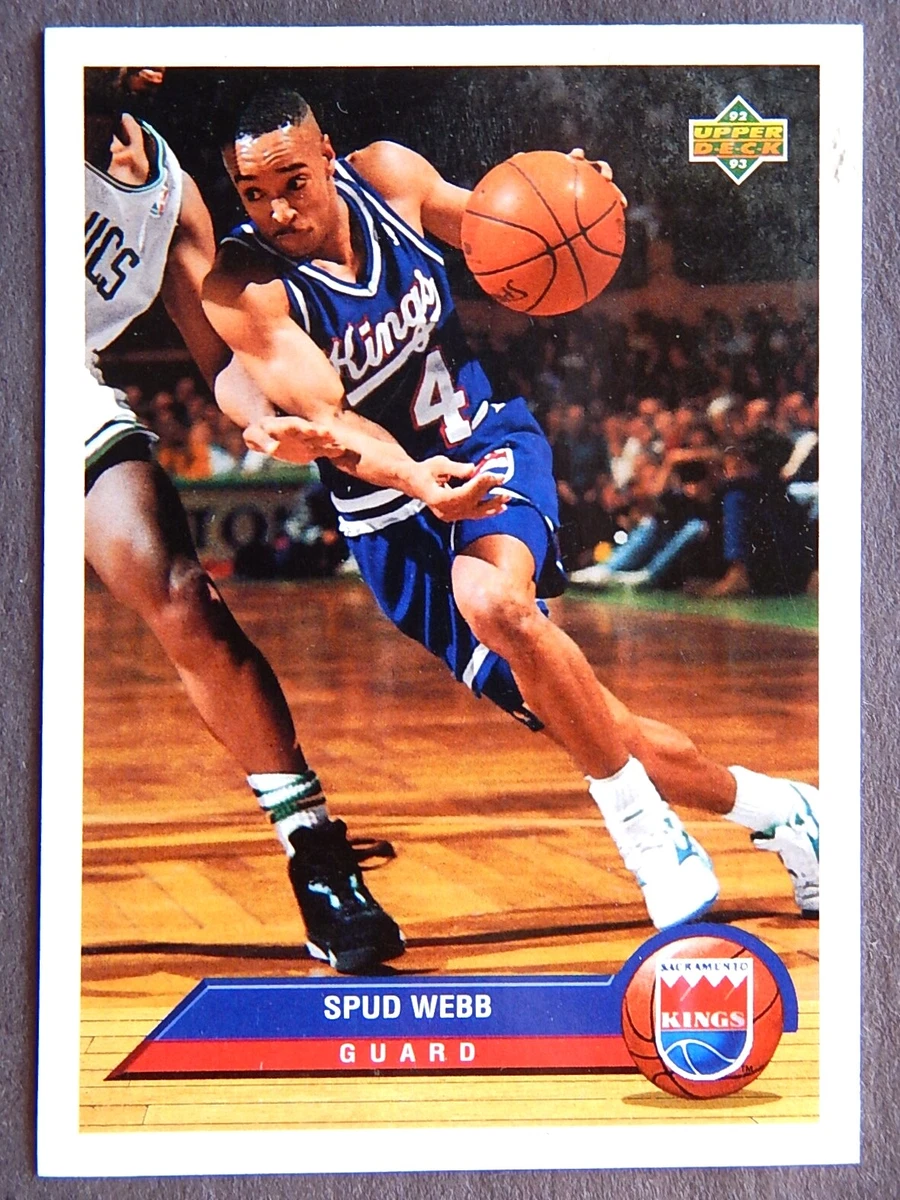 Spud Webb Basketball Card Sacramento