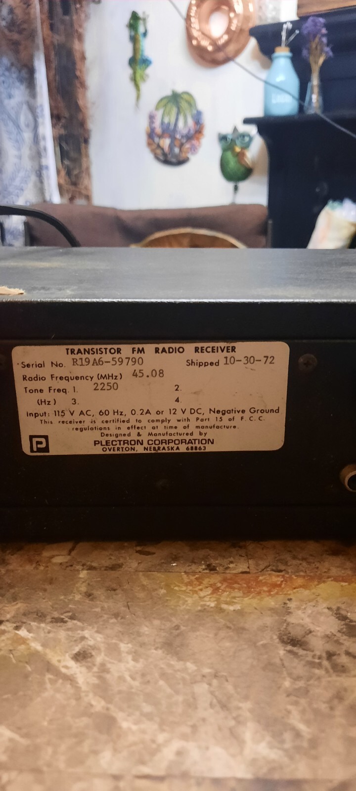 Plectron Transistor FM Radio Reveiver | eBay