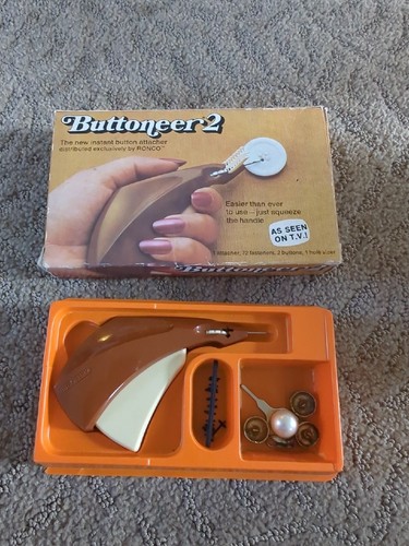 Vintage Buccaneer 2 Instant Button Attacher | eBay