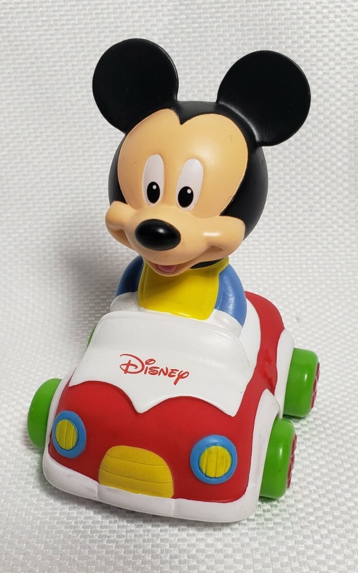 Clementoni Disney Baby Mickey Mouse Soft & Go Car Red | eBay