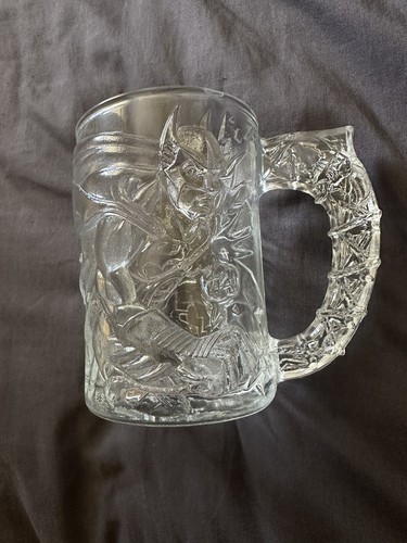 McDonald's Batman Forever 1995 DC Comics Batman Glass Mug-Made In ...