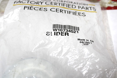 W10734521 Washer Clutch Slider Kit Whirlpool OEM | eBay