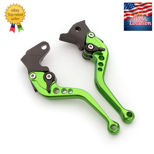 For Yamaha YFZ 450 Blaster YFS 200 2004-2006 Green Brake Clutch Levers ...