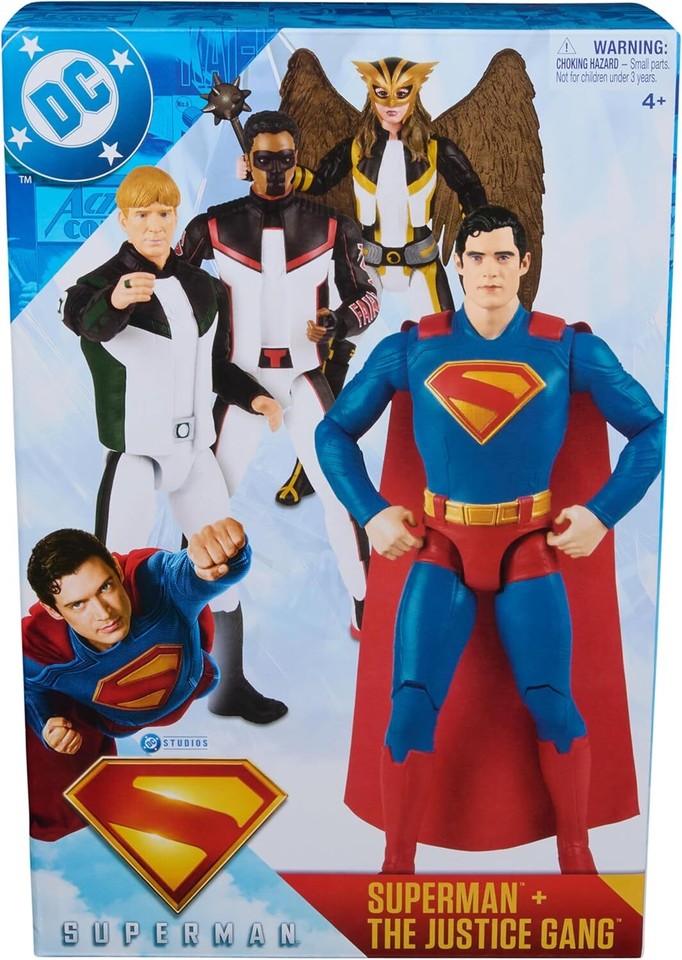 DC Superman and The Justice Gang 12" Action Figure Set | eBay