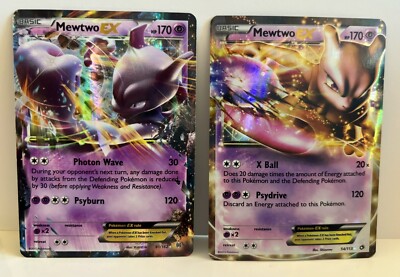 Pokemon TCG Mewtwo Card Lot - Breakthrough Holo Rare Ultra Rare 54/113 ...