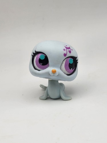 Littlest Pet Shop #2871 BlueGray Seal Music Note Blind Bag LPS | eBay