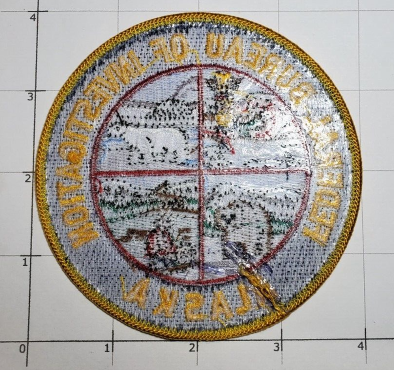 FBI Alaska Patch Federal Bureau of Investigation Anchorage | eBay