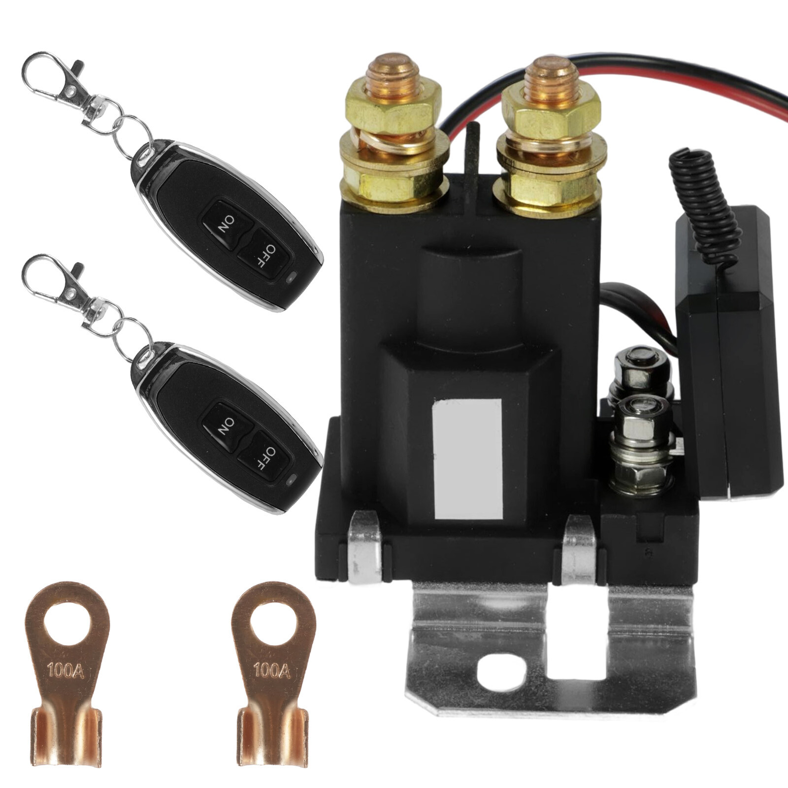 Car Battery Switch Disconnect Power Kill Master Isolator Cut Off Remote ...