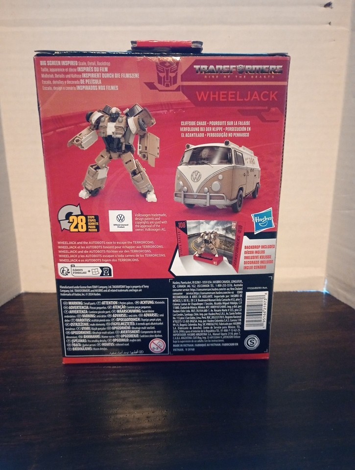 Transformers Rise Of The Beasts WHEELJACK Studio Series 108 Takara Tomy ...