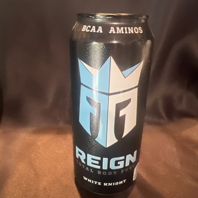 REIGN ENERGY DRINK WHITE NIGHT full Unopened. NEVER RELEASED, Super ...