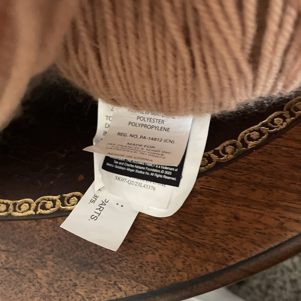 The Addams Family Cousin Itt Hat & Sunglasses Plush Doll NWT | eBay UK