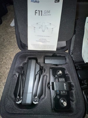 Ruko F11GIM 4K Camera Drone w/ 2 Batteries and Case | eBay