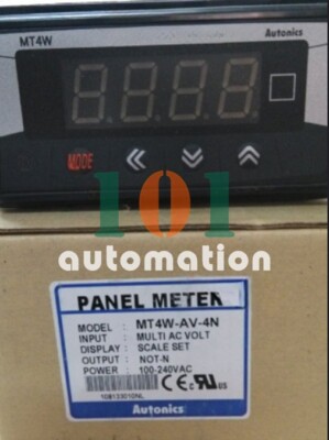 1PCS NEW FOR Autonics Voltage and current panel meter MT4W-AV-4N 100 ...