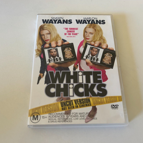 White Chicks DVD Movie 2004 Shawn & Marlon Wayans Comedy Crime Reg 4 ...
