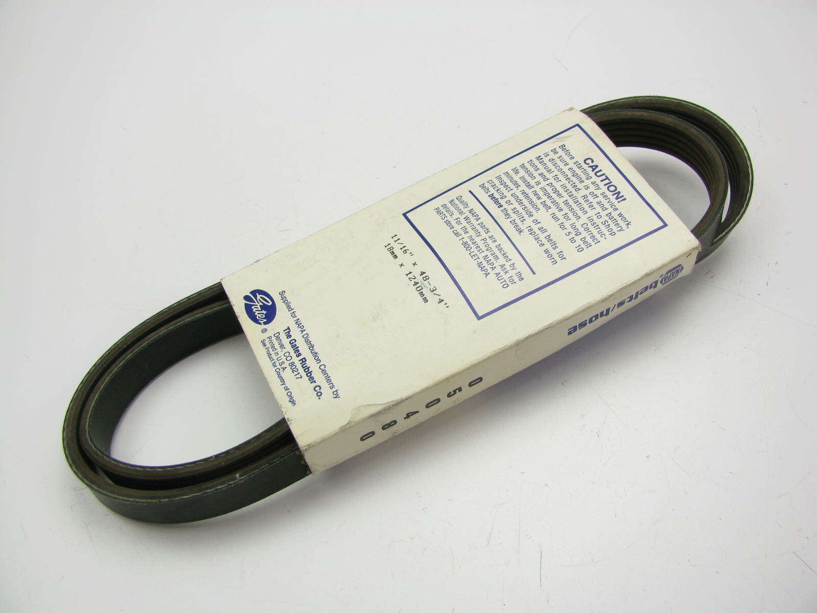 Gates 25-050480 Serpentine Belt - 0.69" X 48.50" - 5 Ribs | eBay