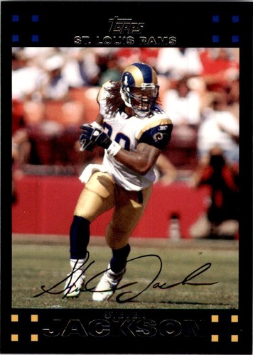 2007 TOPPS STEVEN JACKSON ST. LOUIS RAMS #104 | eBay