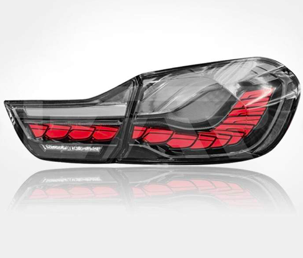 Smoked Full LED OLED Sequential Tail Lights for BMW 4-Series F32 F33 ...