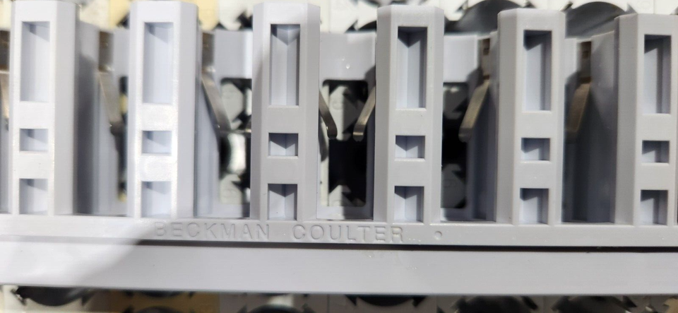 BECKMAN COULTER OLYMPUS AU400 AU480 AU640 SAMPLE RACK LOT 10X WHITES | eBay