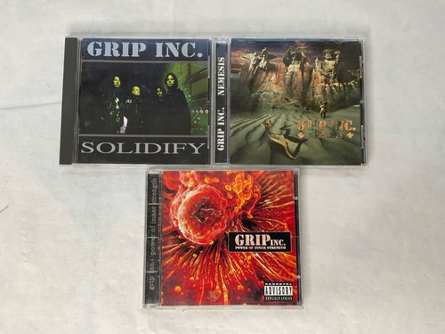 GRIP INC 3 CD Lot (Dave Lombardo) - Power Of Inner Strength, Nemesis ...