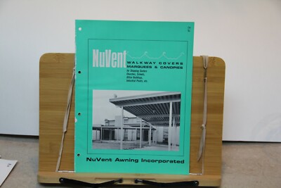 NuVent Awning Inc Houma LA Canopy Cover Brochure 4pg Circ 1967 MCM ...