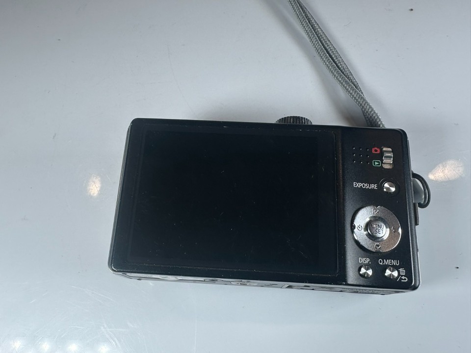 Used Panasonic LUMIX DMC-ZS8 14.1MP 16x Zoom Digital Camera Black ...