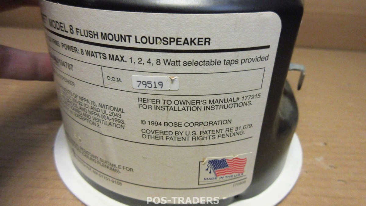 Bose Model 8 Flush Mount Ceiling Speakers | Shelly Lighting