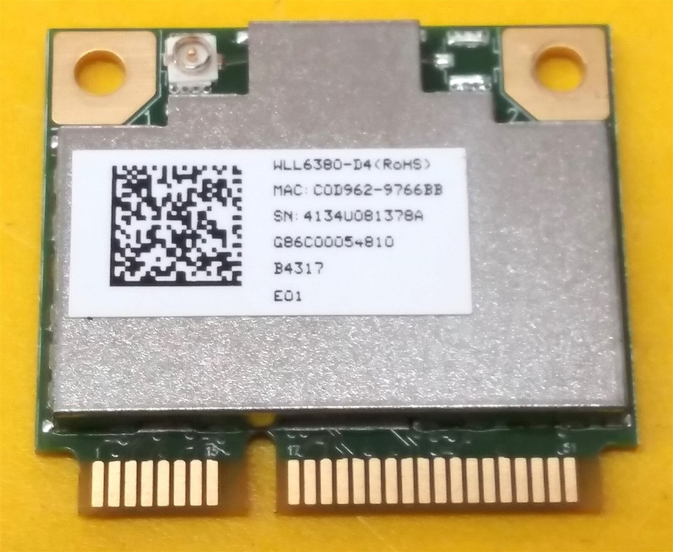 ⭐️⭐️⭐️⭐️⭐️ Laptop Wifi Module Wireless Card Adapter Toshiba Satellite ...